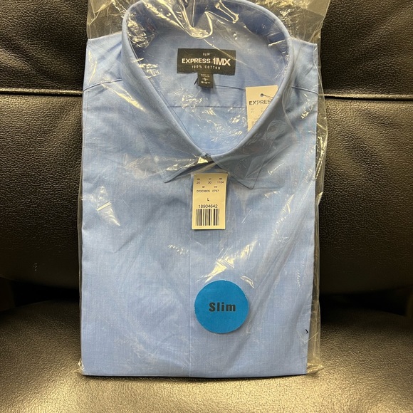 Express | Shirts | Mens Express Dress Shirt Slim Fit | Poshmark